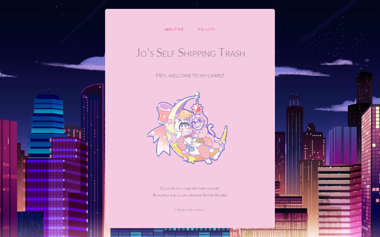 Jo's Self Shipping Trash